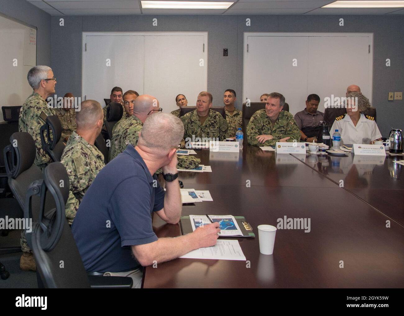 DIEGO GARCIA, British Indian Ocean Territory (January 14, 2020) - Rear ...