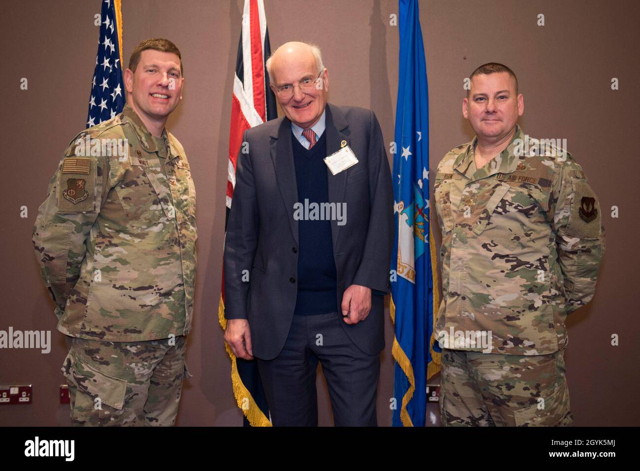 U.S. Air Force Col. Kurt Wendt, 501st Combat Support Wing commander ...