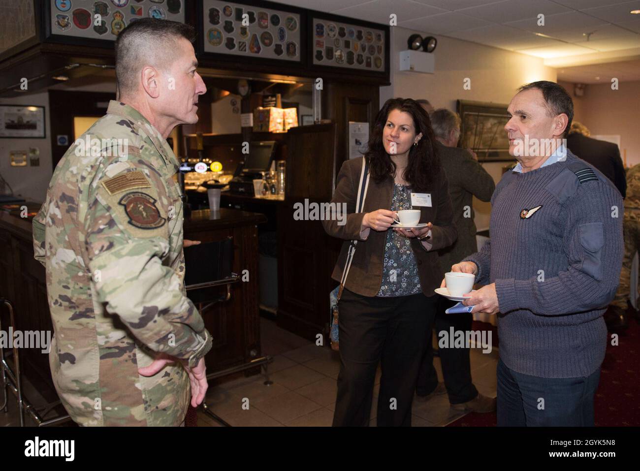 U.S. Air Force Lt. Col. Robert Heil, 422nd Medical Squadron commander ...