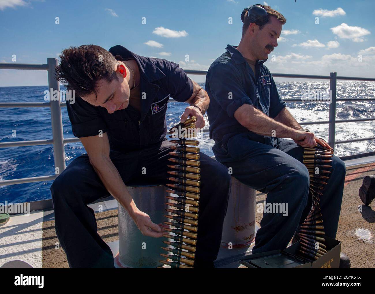 200115-N-OI558-1009 PHILLIPINES SEA (Jan. 15, 2019) Seaman Nicholas ...