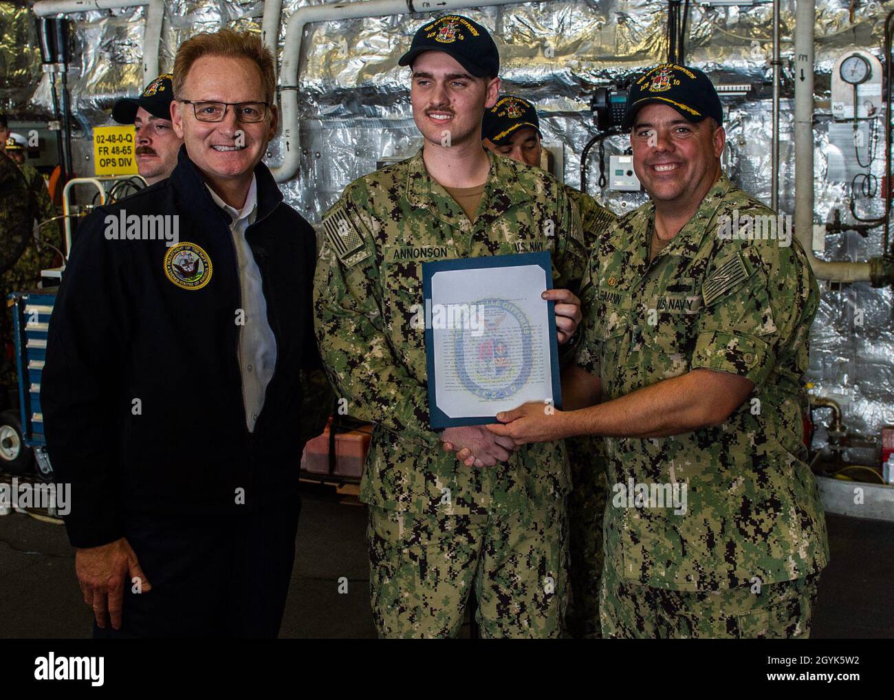 CHANGI NAVAL BASE, Singapore (Jan. 14, 2019) The Honorable Thomas B ...