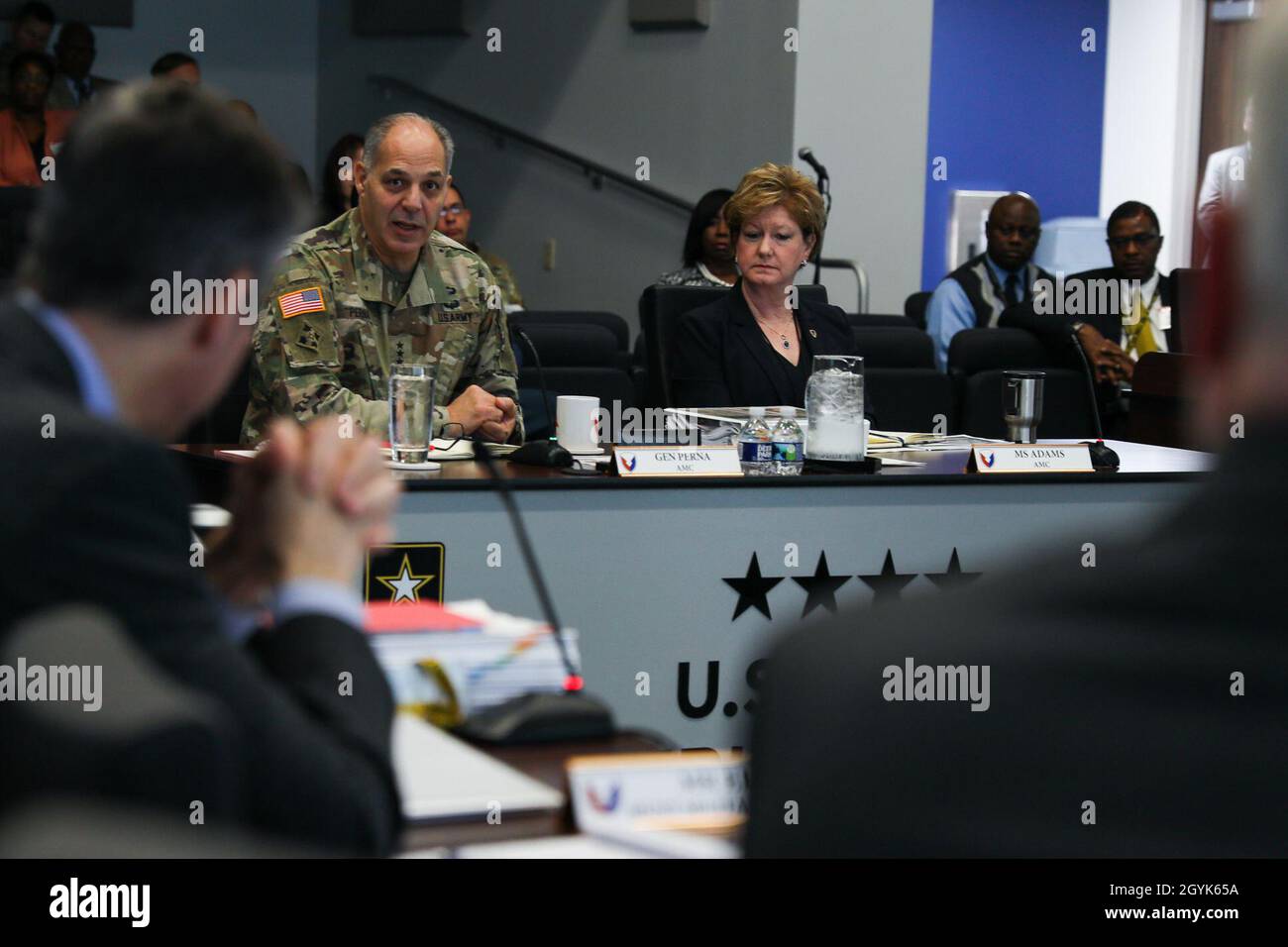 Gen. Gus Perna, commander of Army Materiel Command, discusses the ...