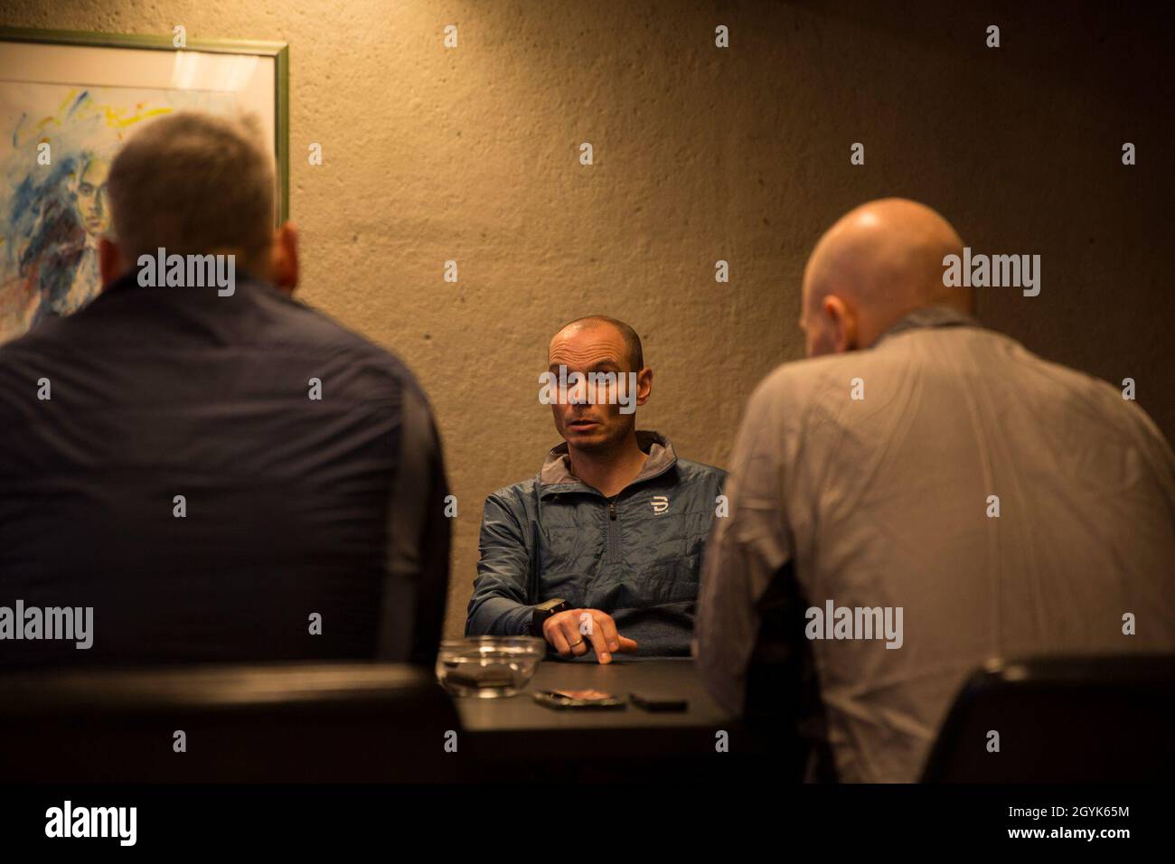 Col. James T. Lulo, deputy commander of U.S. Marine Corps Forces Europe ...