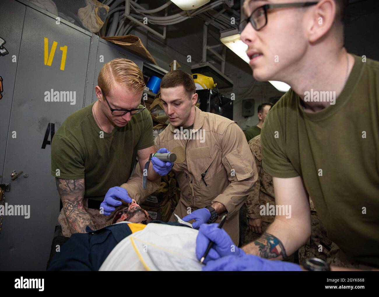 200114-N-KC192-1106 RED SEA (Jan. 14, 2020) - Hospital Corpsman 3rd ...