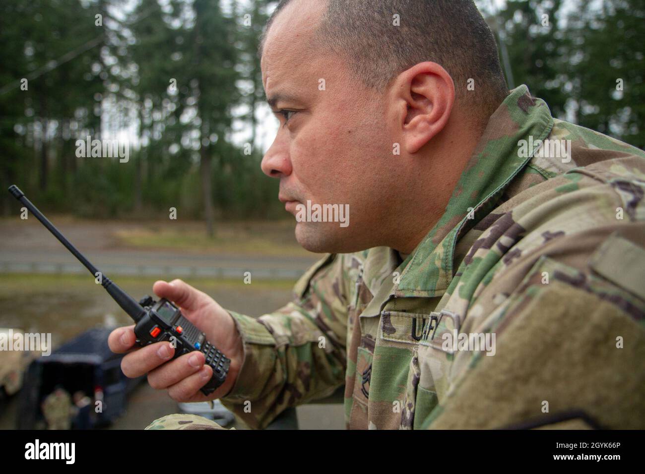 A United States Army Reserve Legal Command Soldier conducts range ...