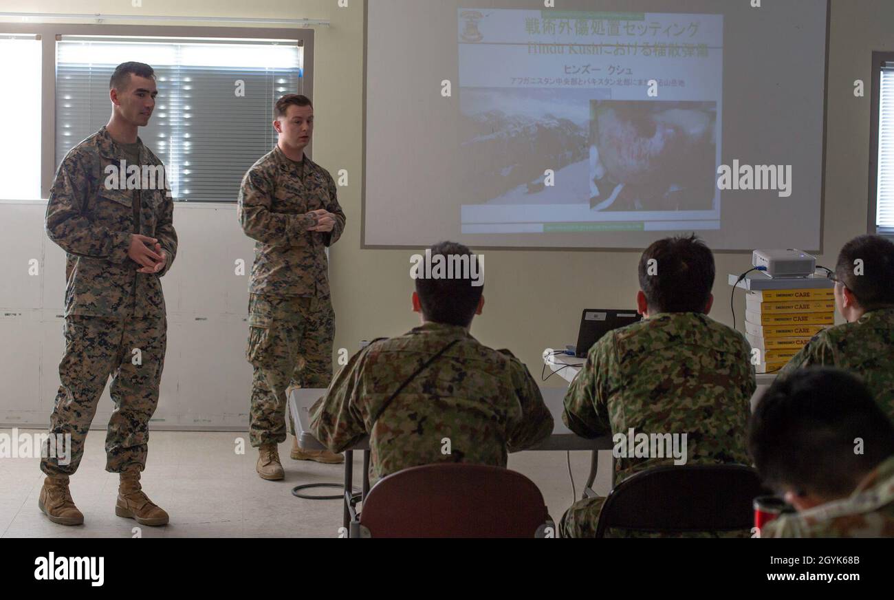 U.S. Marine Corps Cpl. Andrew Flaherty, a combat engineer with 1st ...