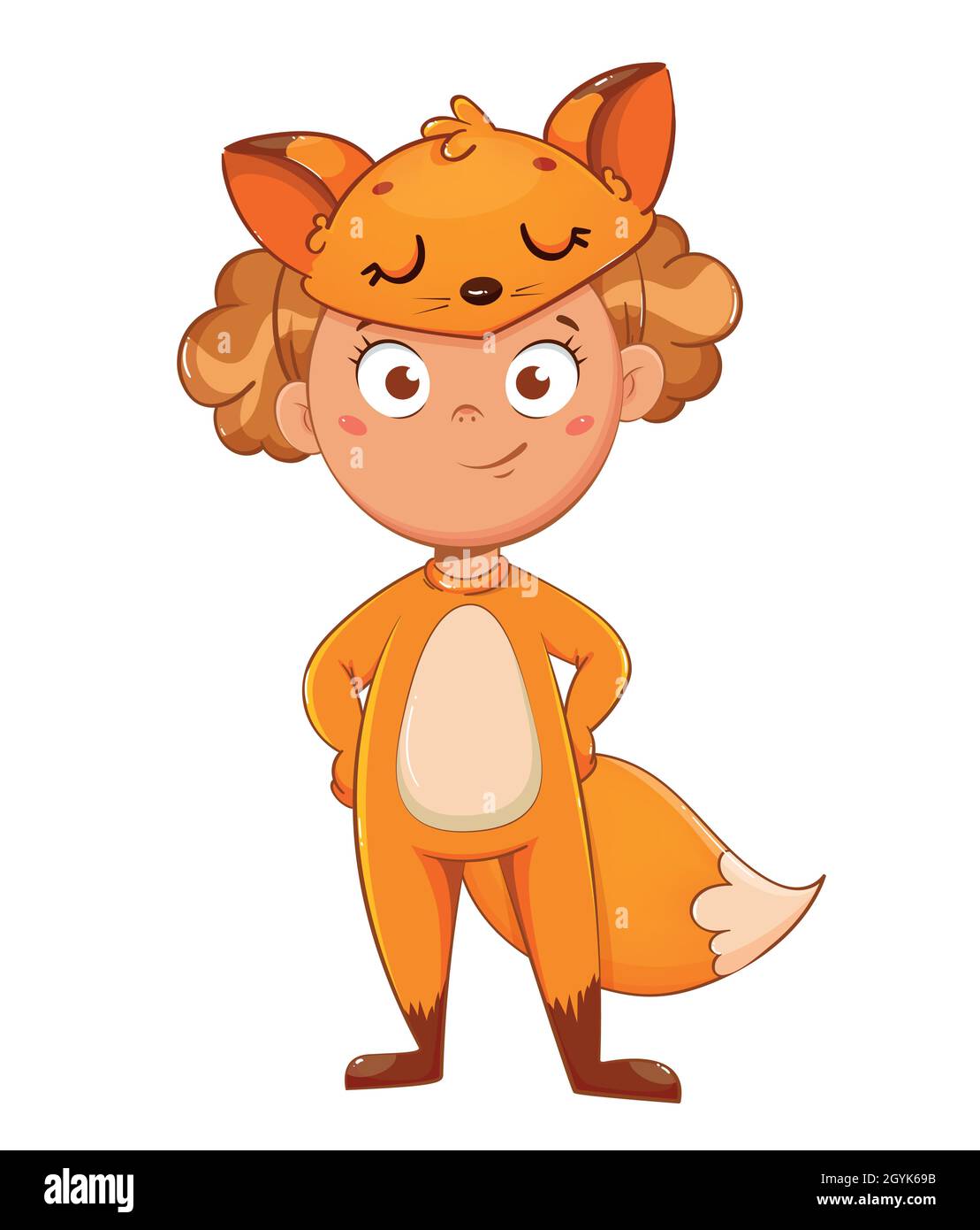 Girl Fox Cartoon