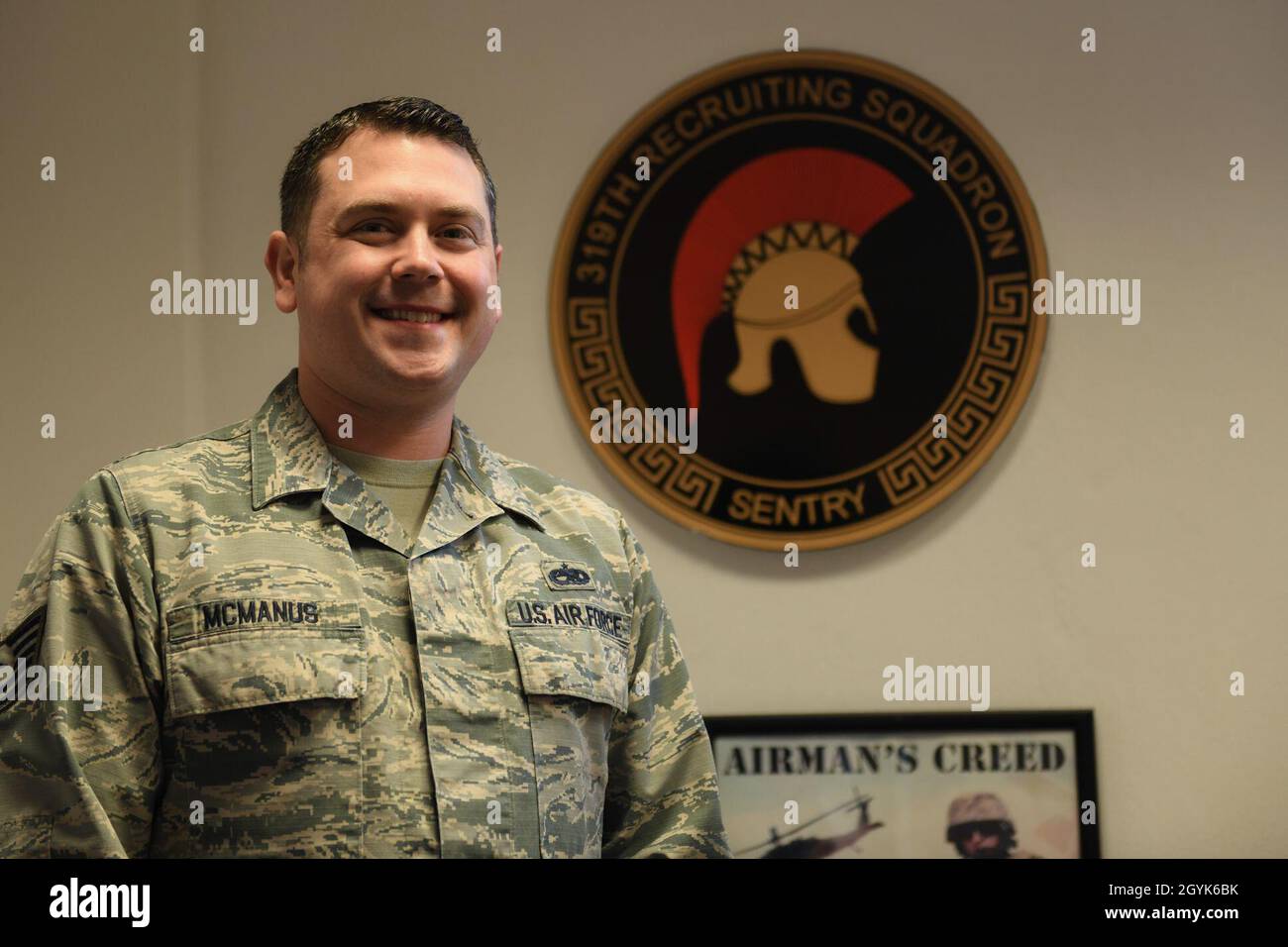U.S. Air Force Tech. Sgt. Jeremy McManus, 319th Recruiting Squadron ...