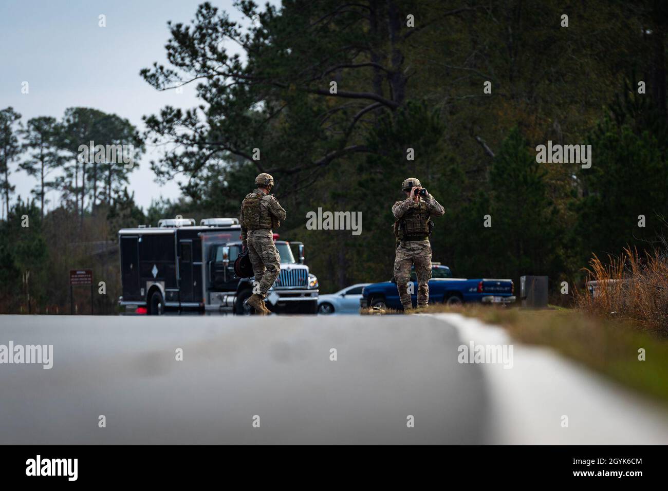 Staff Sgt. Trenton Broxterman, right, 23d Civil Engineer Squadron ...