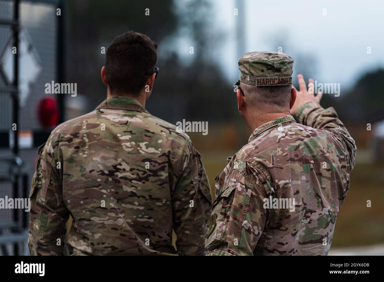 Staff Sgt. James Hardcastle, right, 23d Civil Engineer Squadron ...