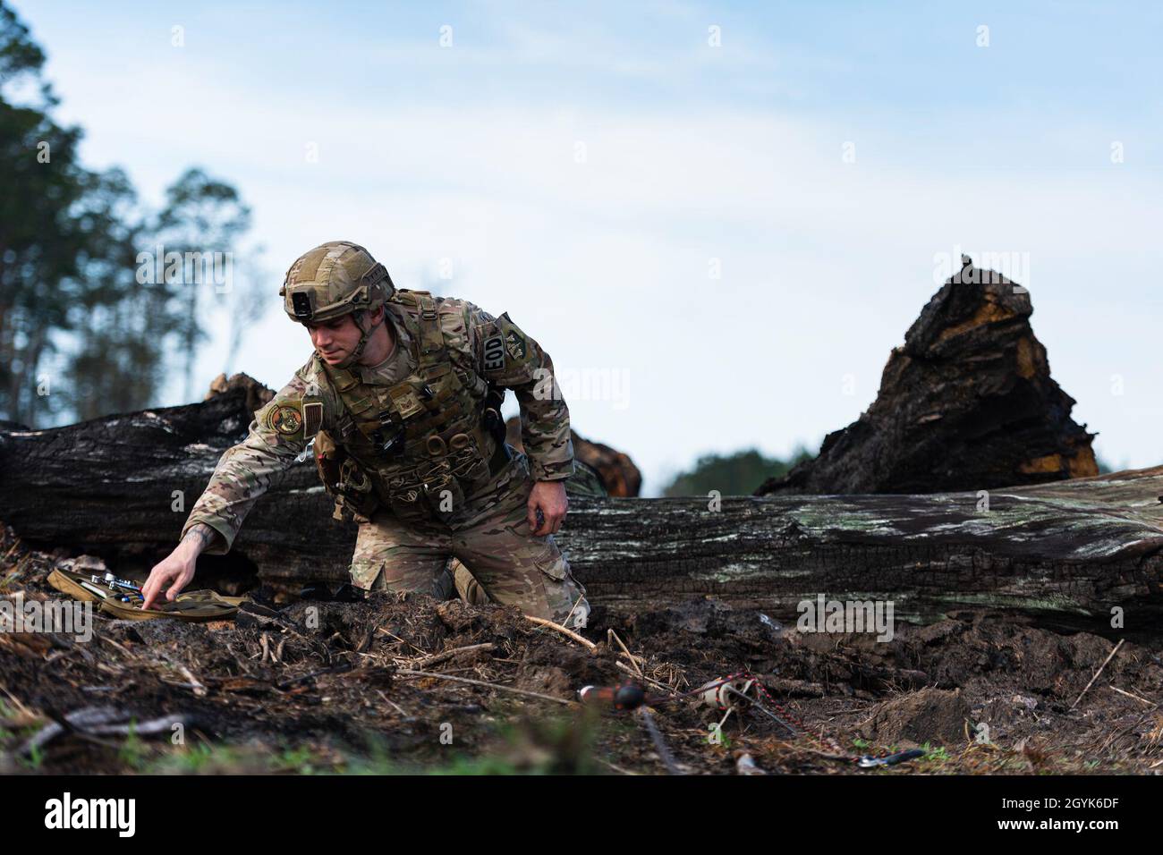 Staff Sgt. Trenton Broxterman, 23d Civil Engineer Squadron Explosive ...