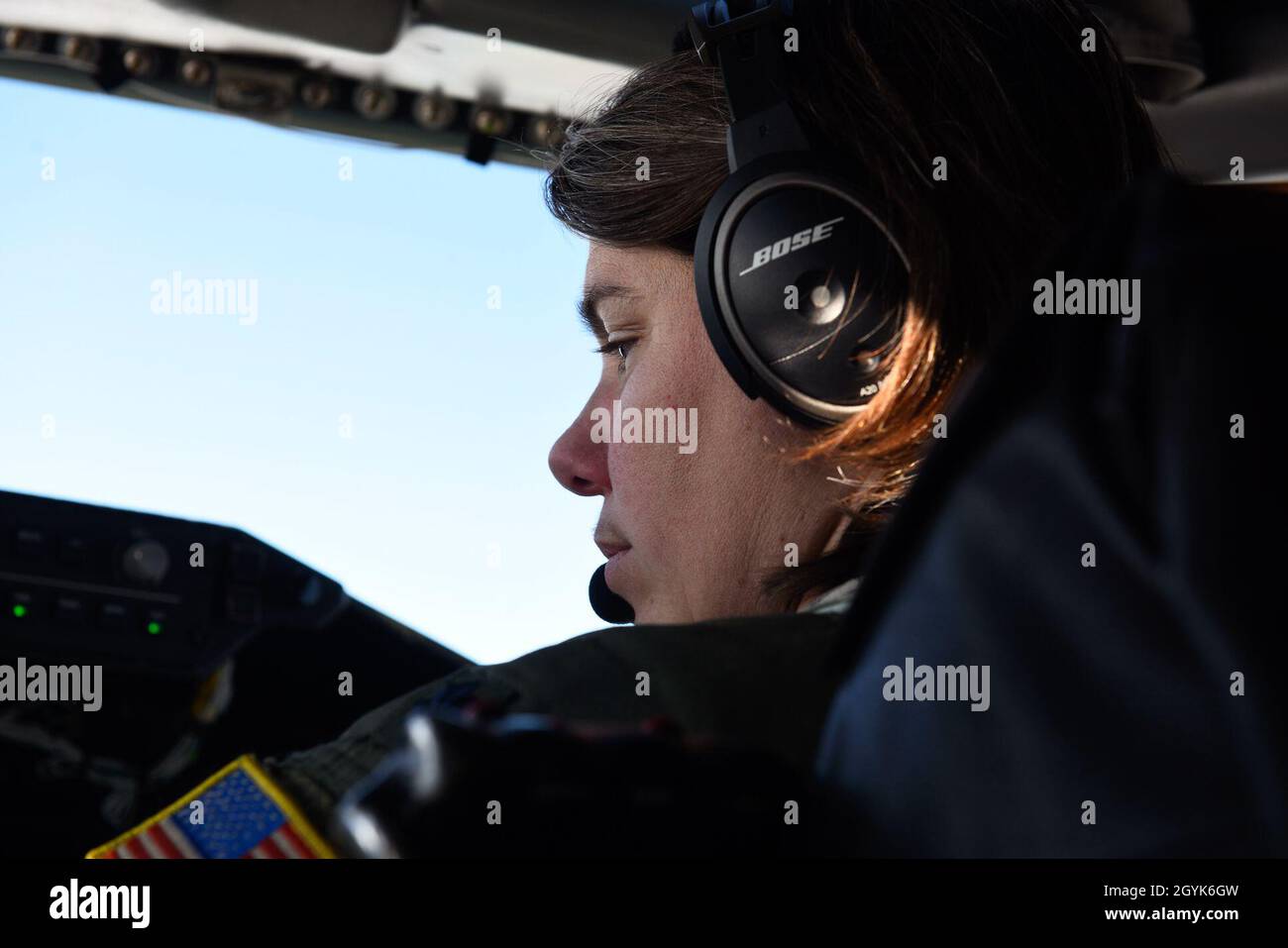 U.S. Air Force Lt. Col. Cindy Dawson, 97th Air Refueling Squadron ...