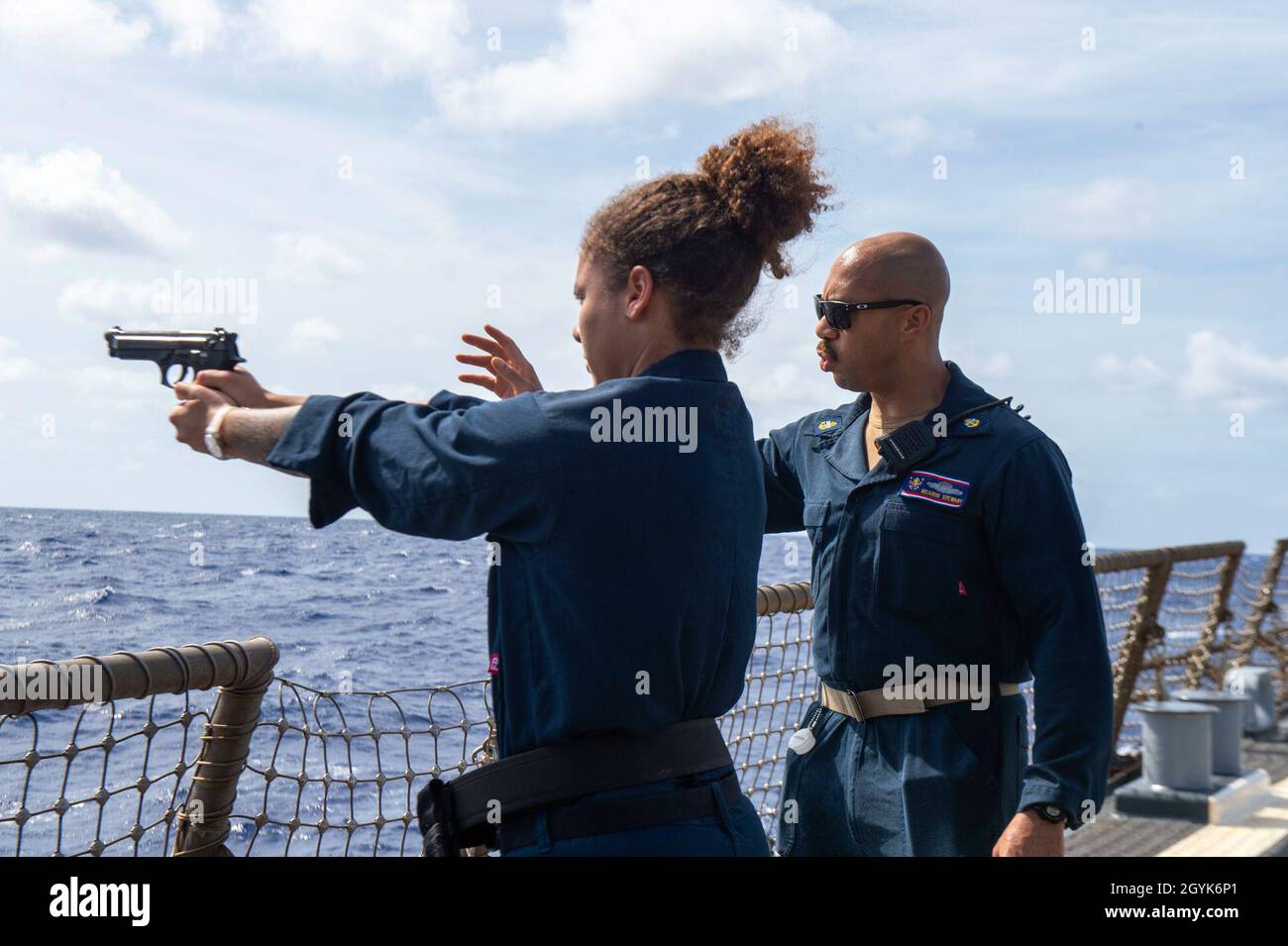 200114-N-OK547-3001 PHILIPPINE SEA (Jan. 14,2020) Chief Gunner's Mate ...