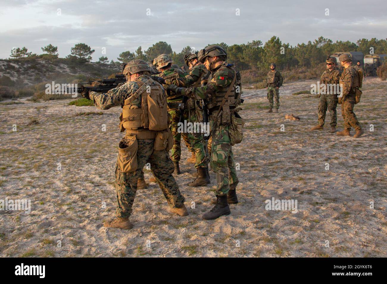 U.S. Marines with Special Purpose Marine Air-Ground Task Force-Crisis ...