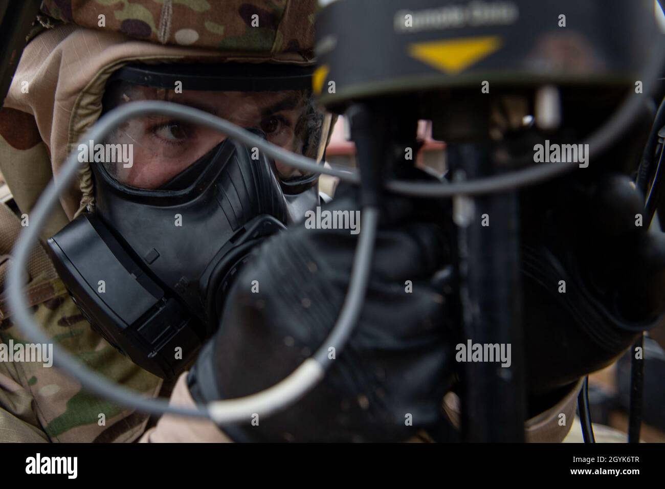 Airman 1st Class Michael Campbell, 3d Weather Squadron staff weather ...