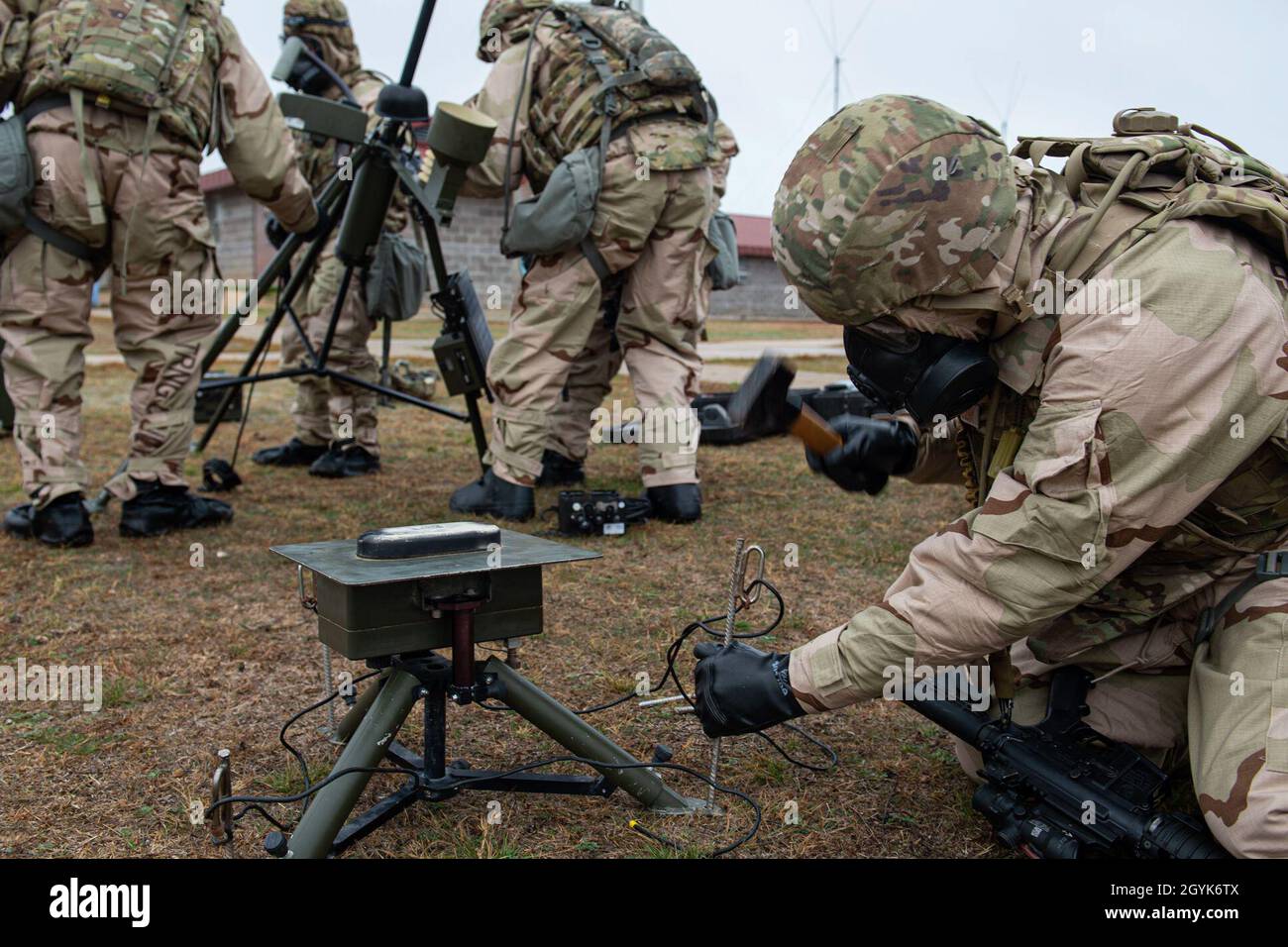 Airman 1st Class Michael Campbell, 3d Weather Squadron staff weather ...