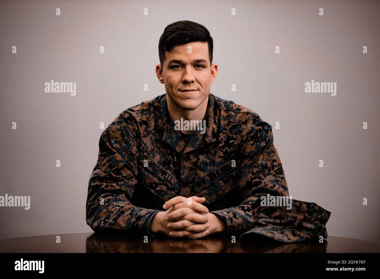 U.S. Marine Corps Cpl. Scott McDonell, an assaultman with Charlie ...