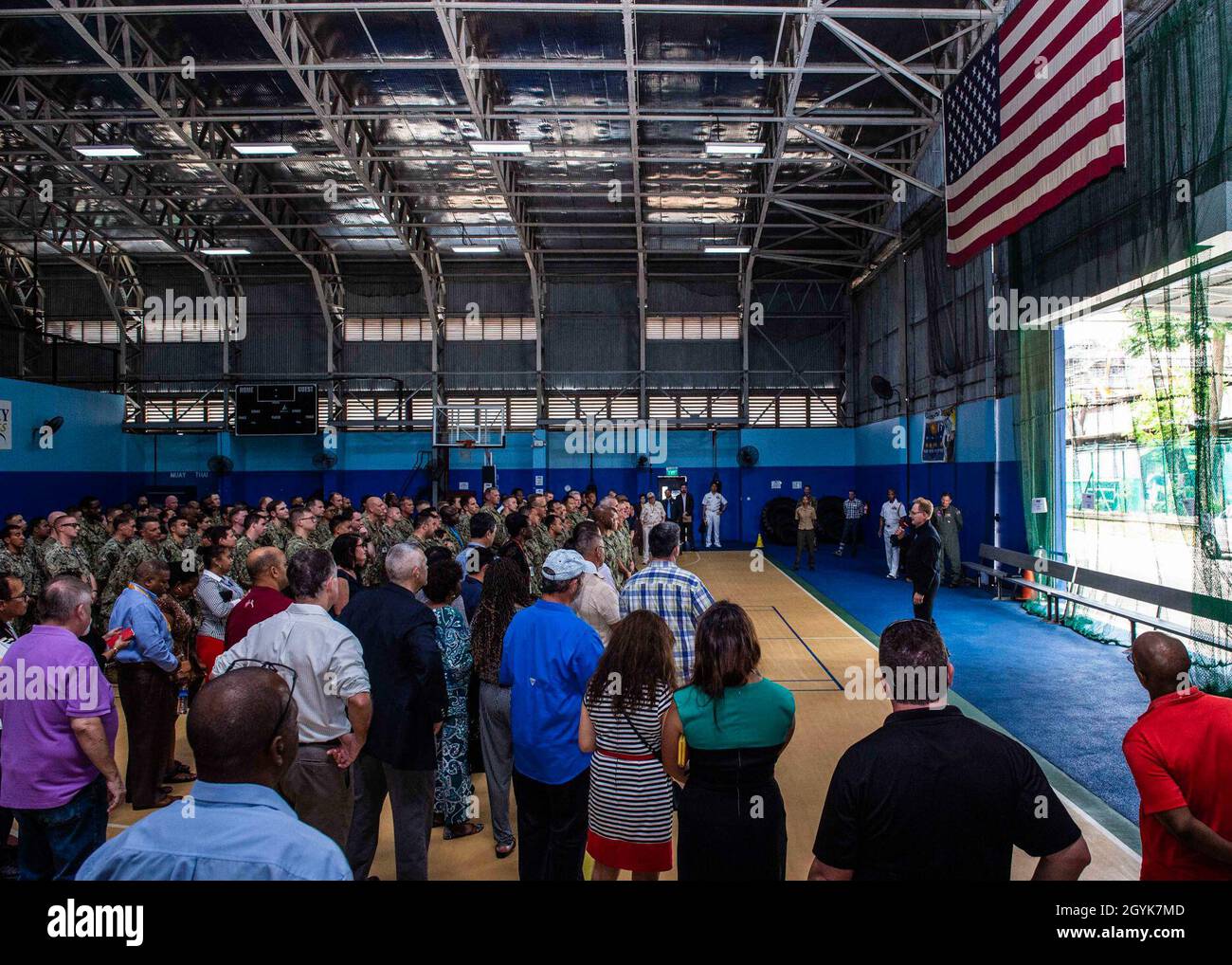 200115-N-FV739-0114 SINGAPORE (Jan. 15, 2019) The Honorable Thomas B ...