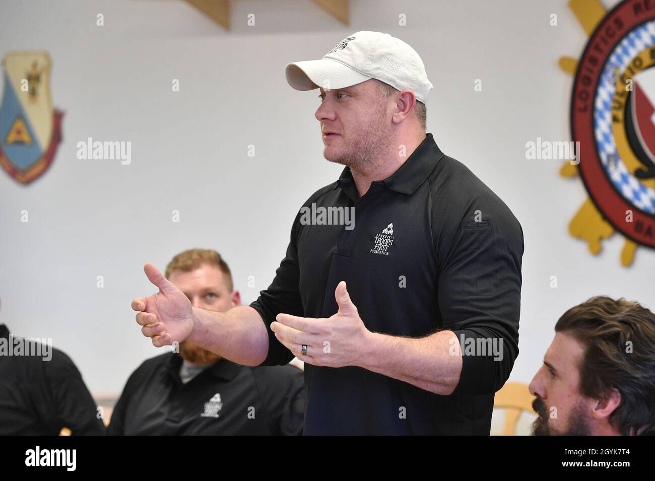 Retired U.S. Army Sgt. 1st Class Josh Olson, associated with Troops ...