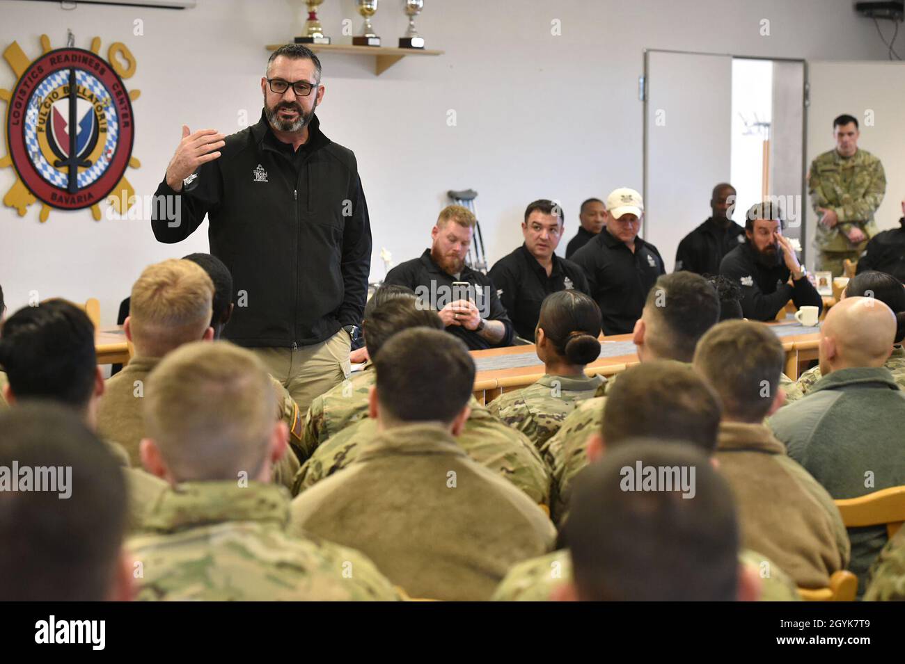 Retired U.S. Army Sgt. 1st Class Joe Healey, associated with Troops ...