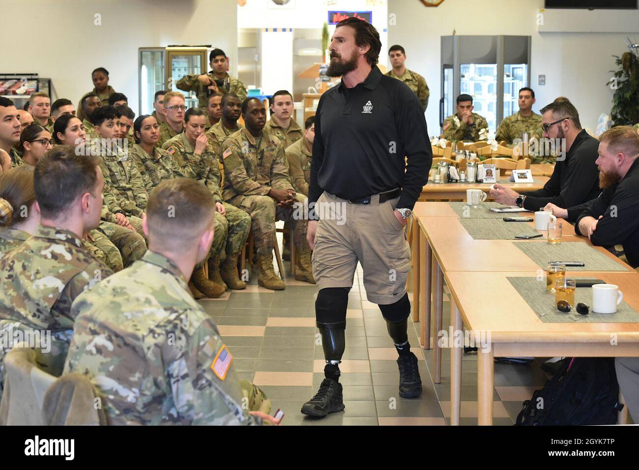 Retired U.S. Army Master Sgt. Chris Corbin, associated with Troops ...