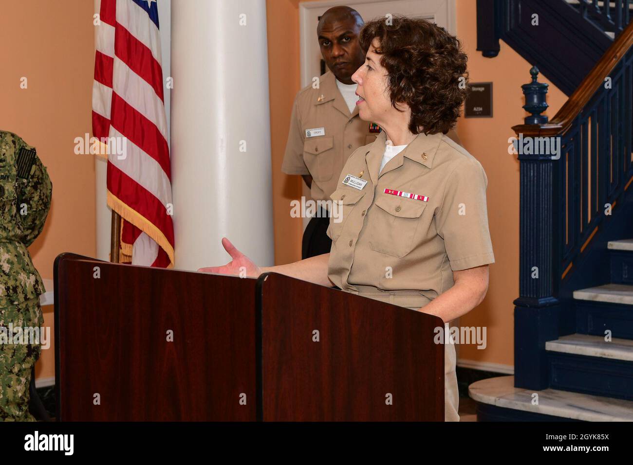 PORTSMOUTH, Va. (Jan. 15, 2020) - Capt. Lisa Mulligan, Naval Medical ...
