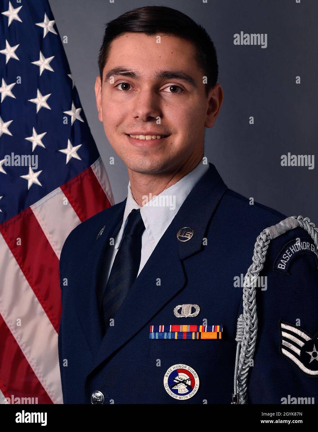 Staff Sgt. Edward Pugh is Honor Guard Member of the Year Stock Photo ...