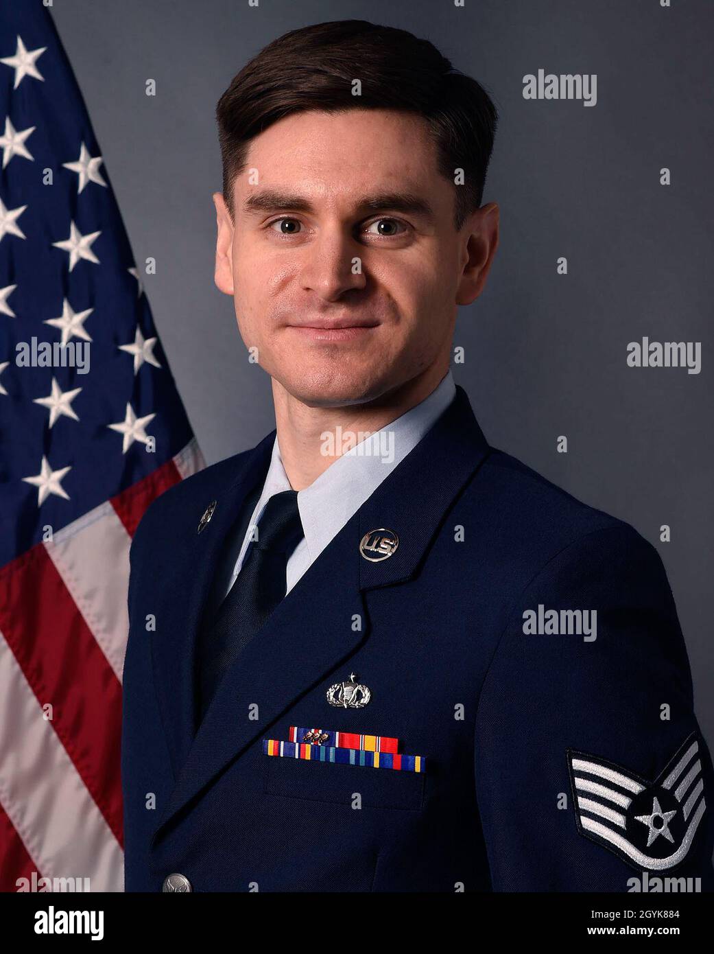 Staff Sgt. Jordan Jarecki is EADS NCO of the Year Stock Photo - Alamy