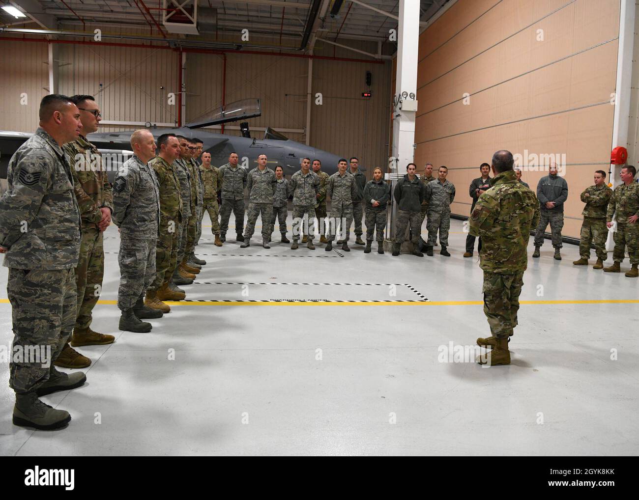 Airmen from the 142 Fighter Wing in Portland Oregon and from the 162 ...