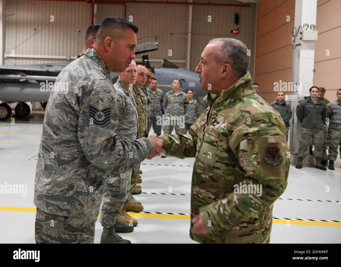 Airmen from the 142 Fighter Wing in Portland Oregon and from the 162 ...