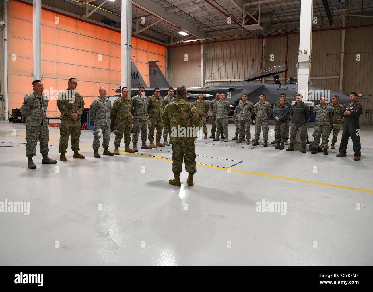 Airmen from the 142 Fighter Wing in Portland Oregon and from the 162 ...