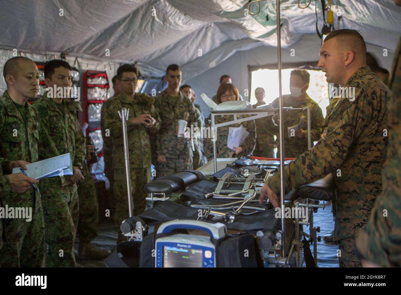 U.S. Navy Petty Officer 3rd Class Thomas Flournoy, a surgical ...