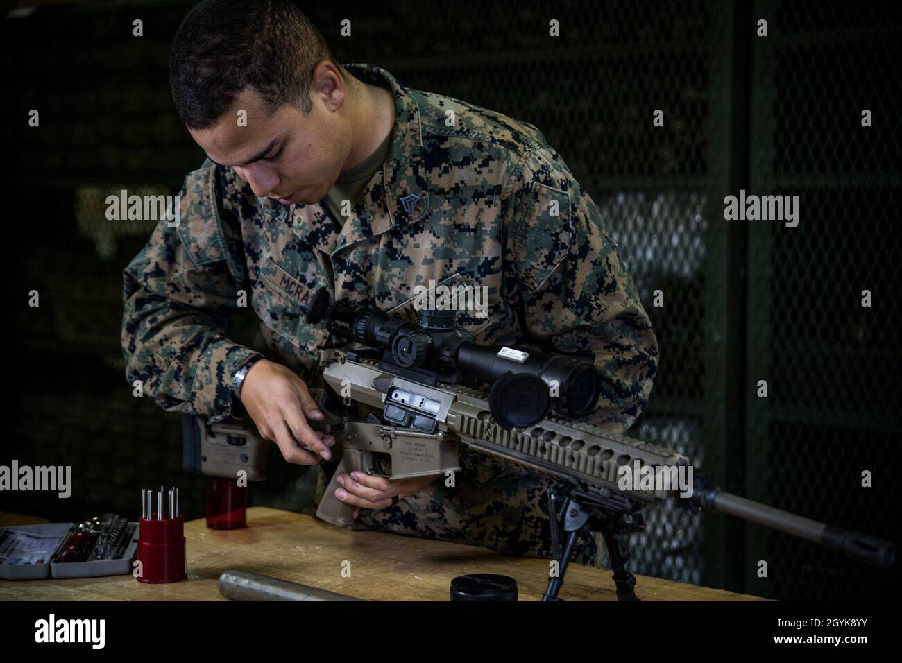 We asked U.S. Marine Corps Sgt. Jordan McRae, an ordnance maintenance ...