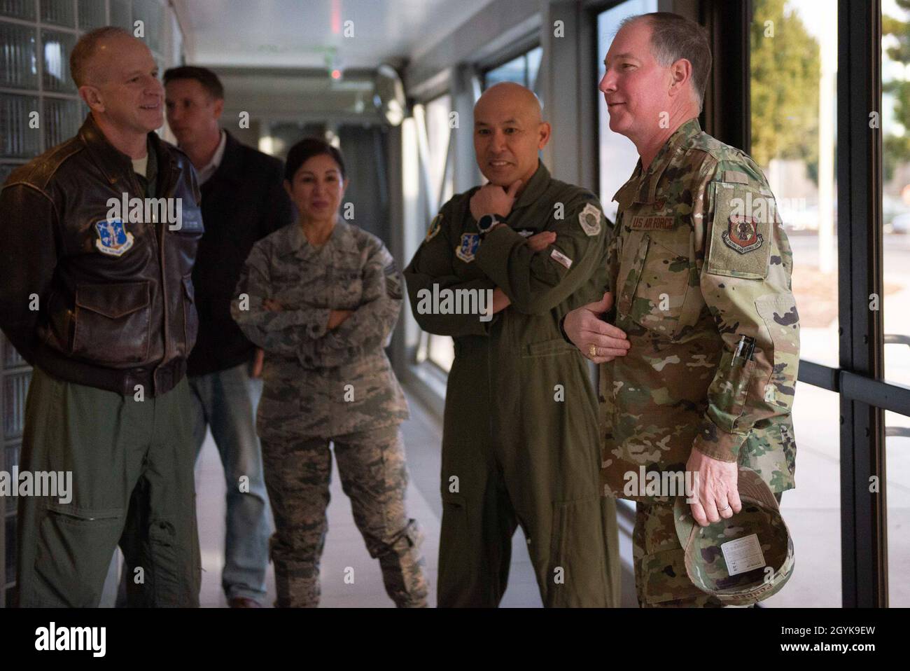 U.S. Air National Guard Brig. Gen. Russell L. Ponder (right), Director ...