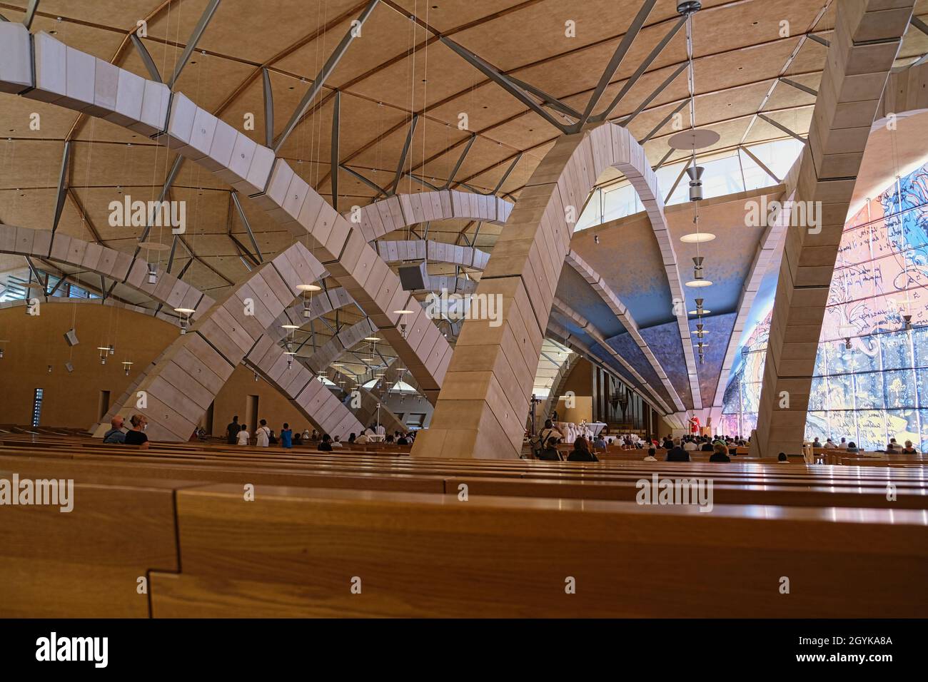 Padre pio pilgrimage church hi-res stock photography and images - Alamy