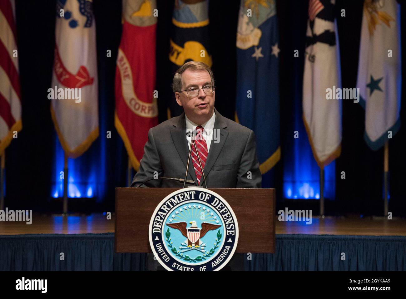 Deputy Defense Secretary David L. Norquist gives remarks at the 36th ...