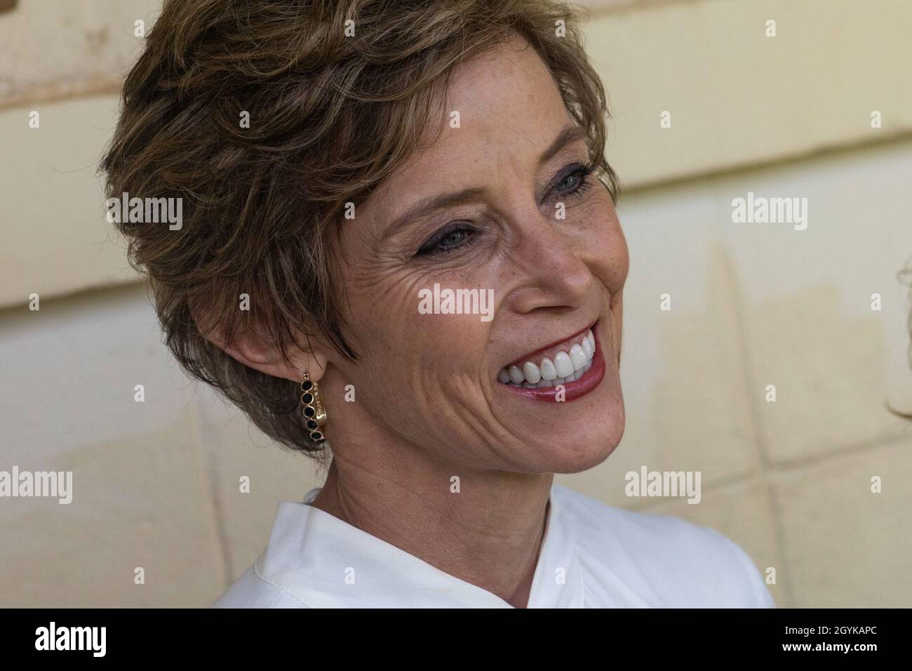 Mrs. Robyn Modly, wife of Acting Secretary of the Navy, the Honorable ...