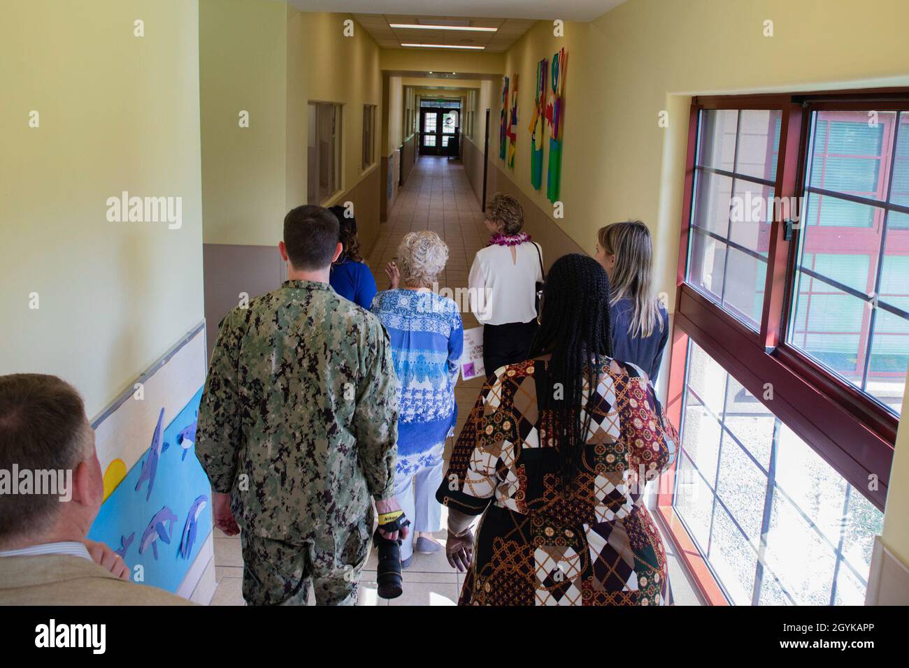 Mrs. Robyn Modly, wife of Acting Secretary of the Navy, the Honorable ...