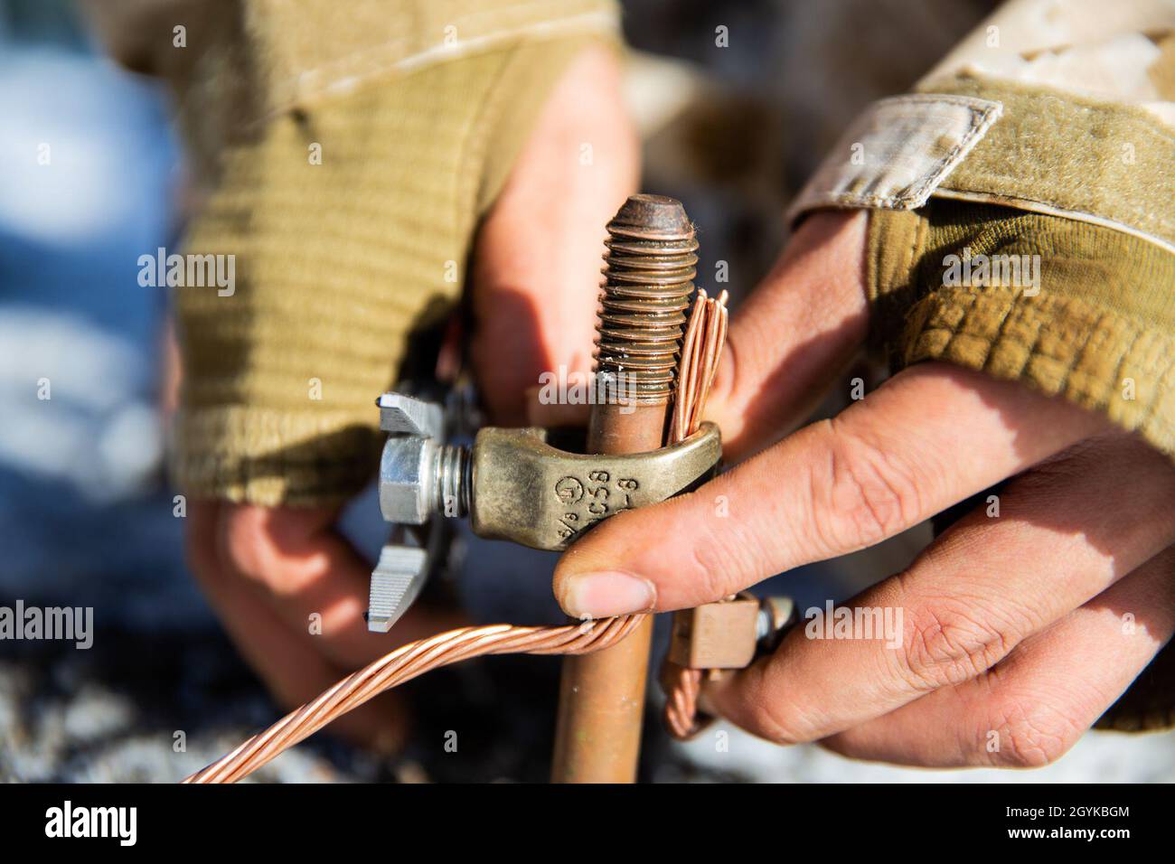 A ground rod hi-res stock photography and images - Alamy