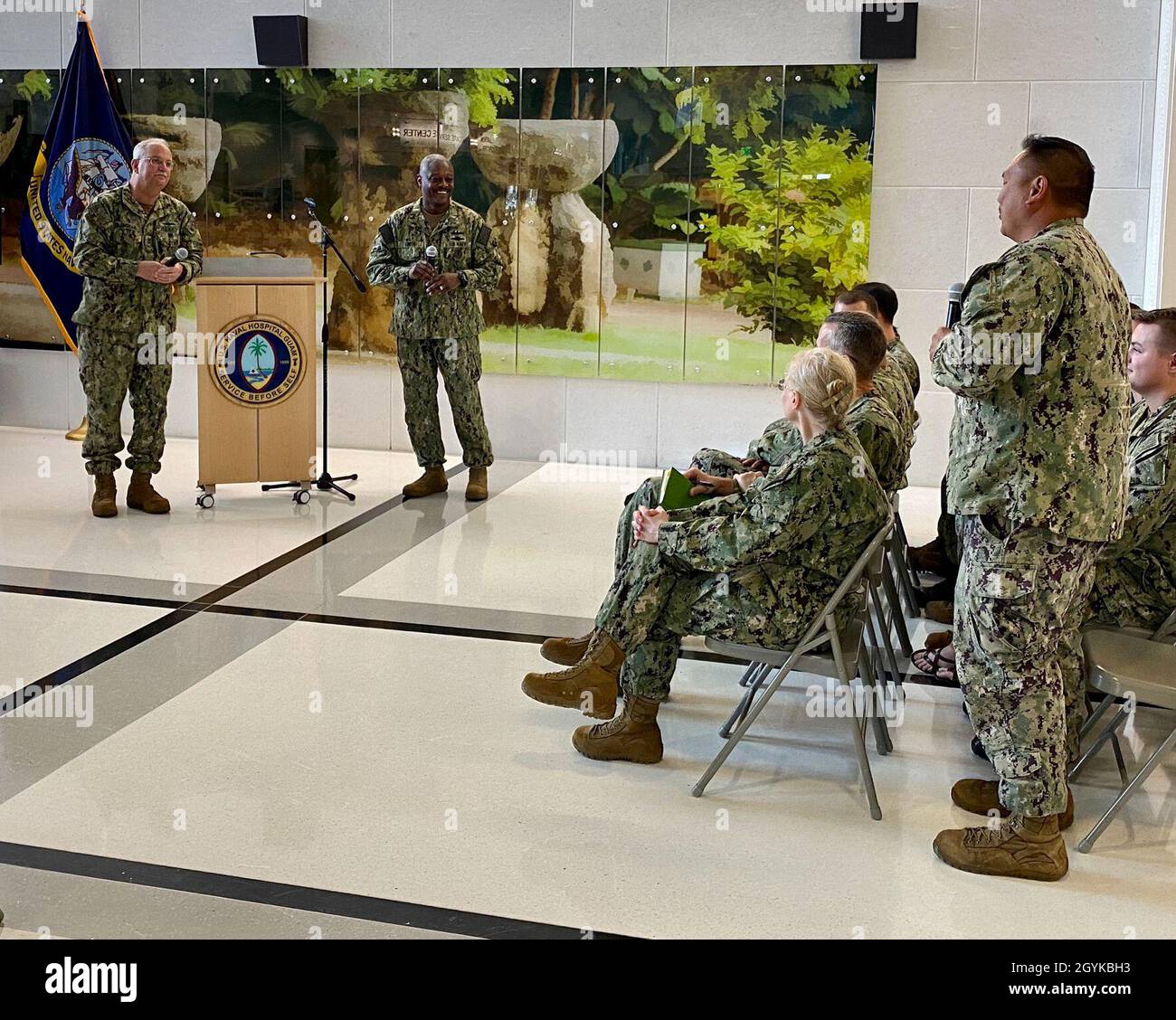 NAVAL HOSPITAL GUAM, Guam (Jan 16, 2020) US Navy Surgeon General Rear ...