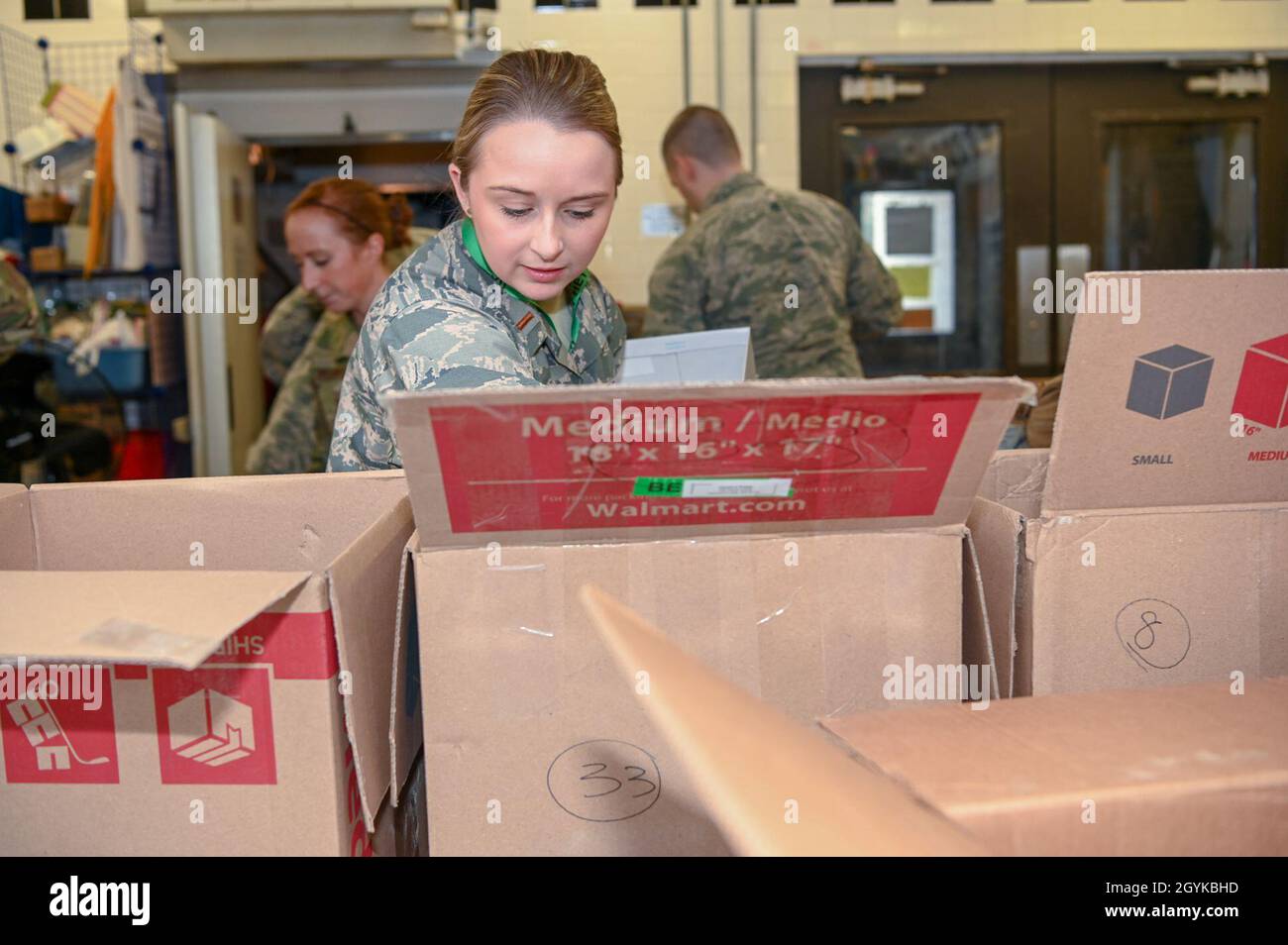 2nd Lt. Alexa Reed, volunteering chairperson Company Grade Officer’s ...