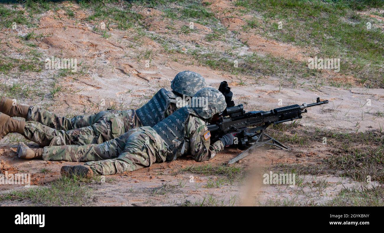 Georgia Army National Guardsmen, Spc. Samantha Jackson, a logistics ...