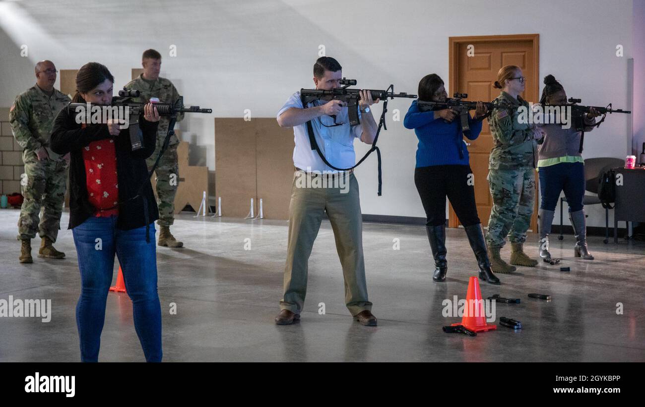Beatriz Medina, secretary, 1st Theater Sustainment Command (TSC); Shane ...
