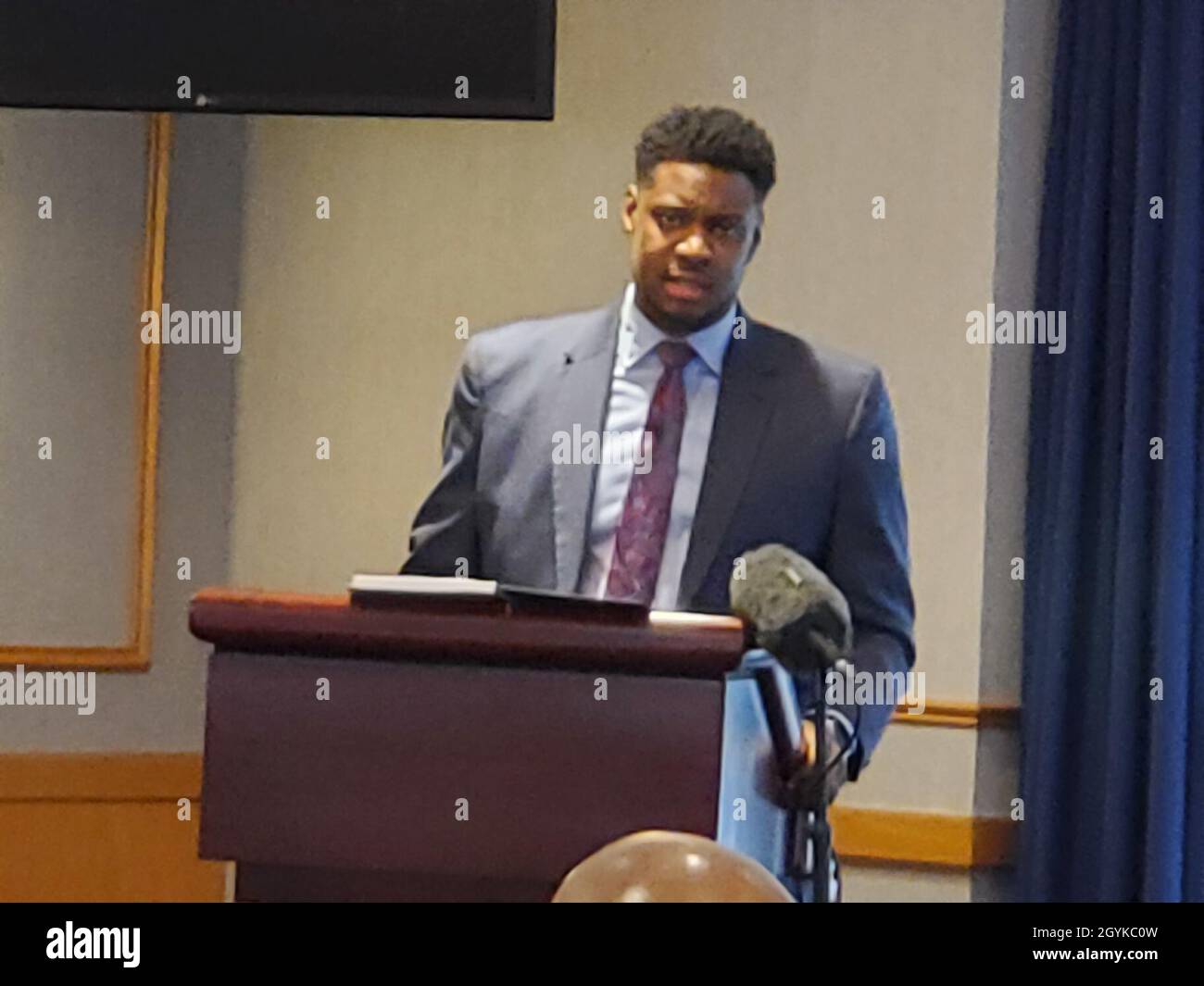 Rev. Everett Mitchell, who besides being a pastor is also a juvenile ...