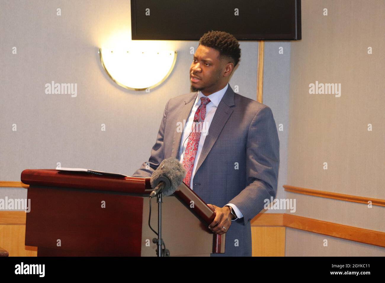 Rev. Everett Mitchell, who besides being a pastor is also a juvenile ...