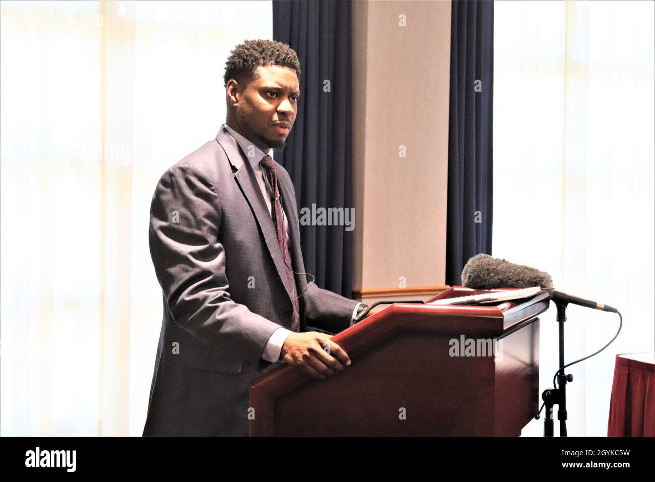 Rev. Everett Mitchell, who besides being a pastor is also a juvenile ...