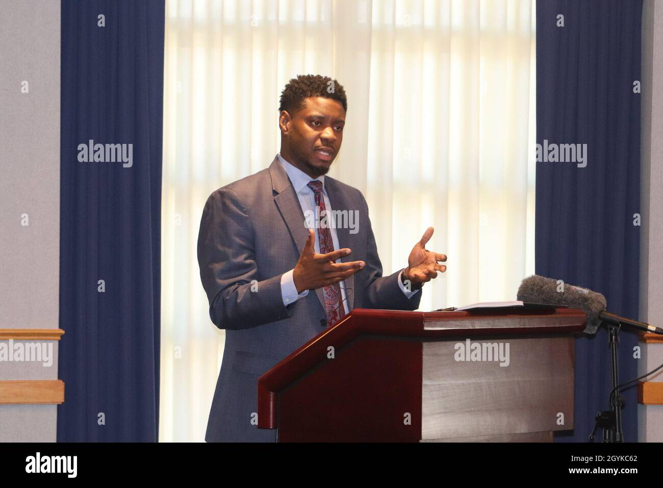 Rev. Everett Mitchell, who besides being a pastor is also a juvenile ...