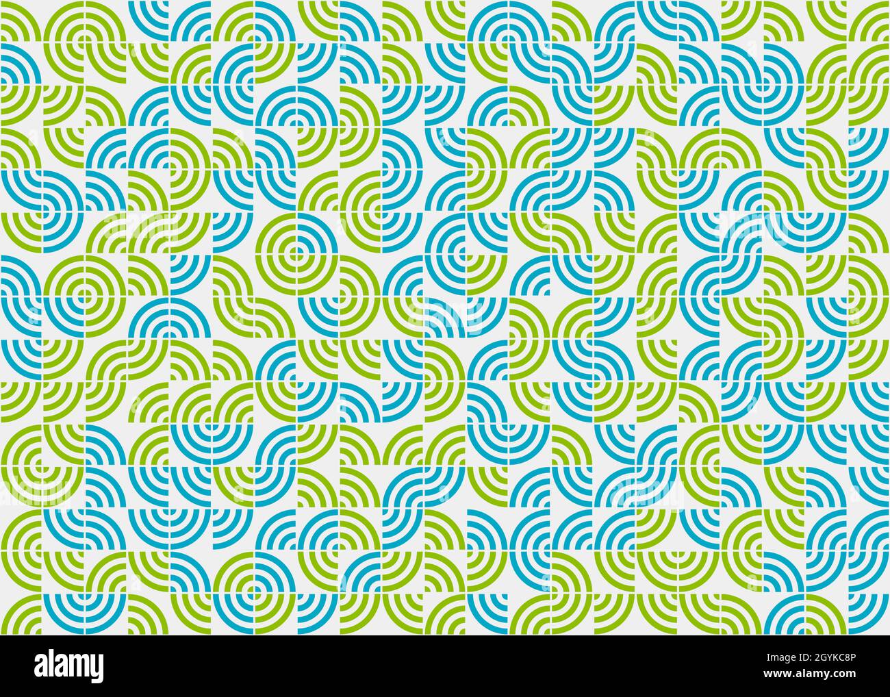 Abstract Geometrical generative computational art illustration Stock ...