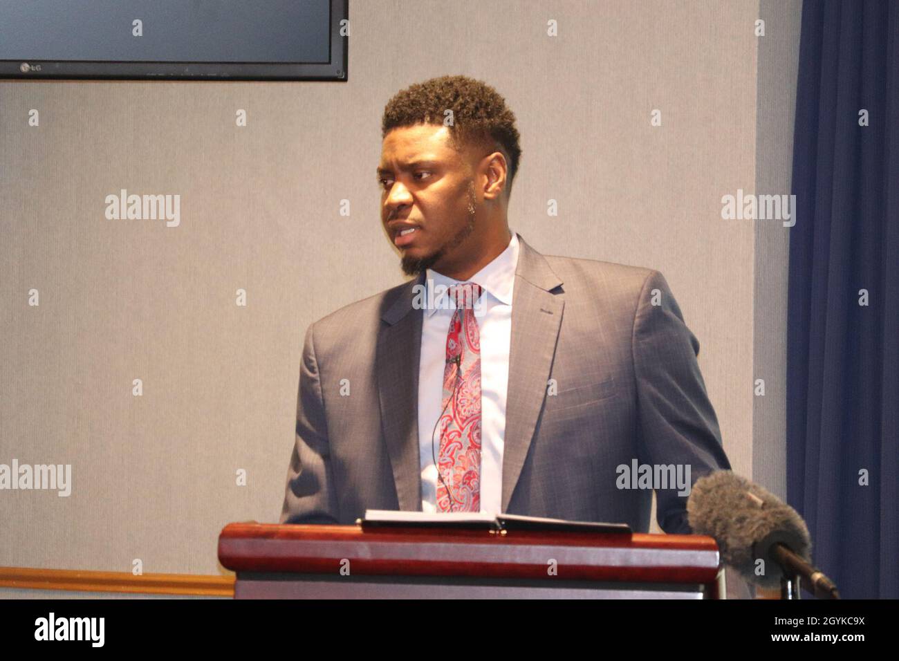 Rev. Everett Mitchell, who besides being a pastor is also a juvenile ...