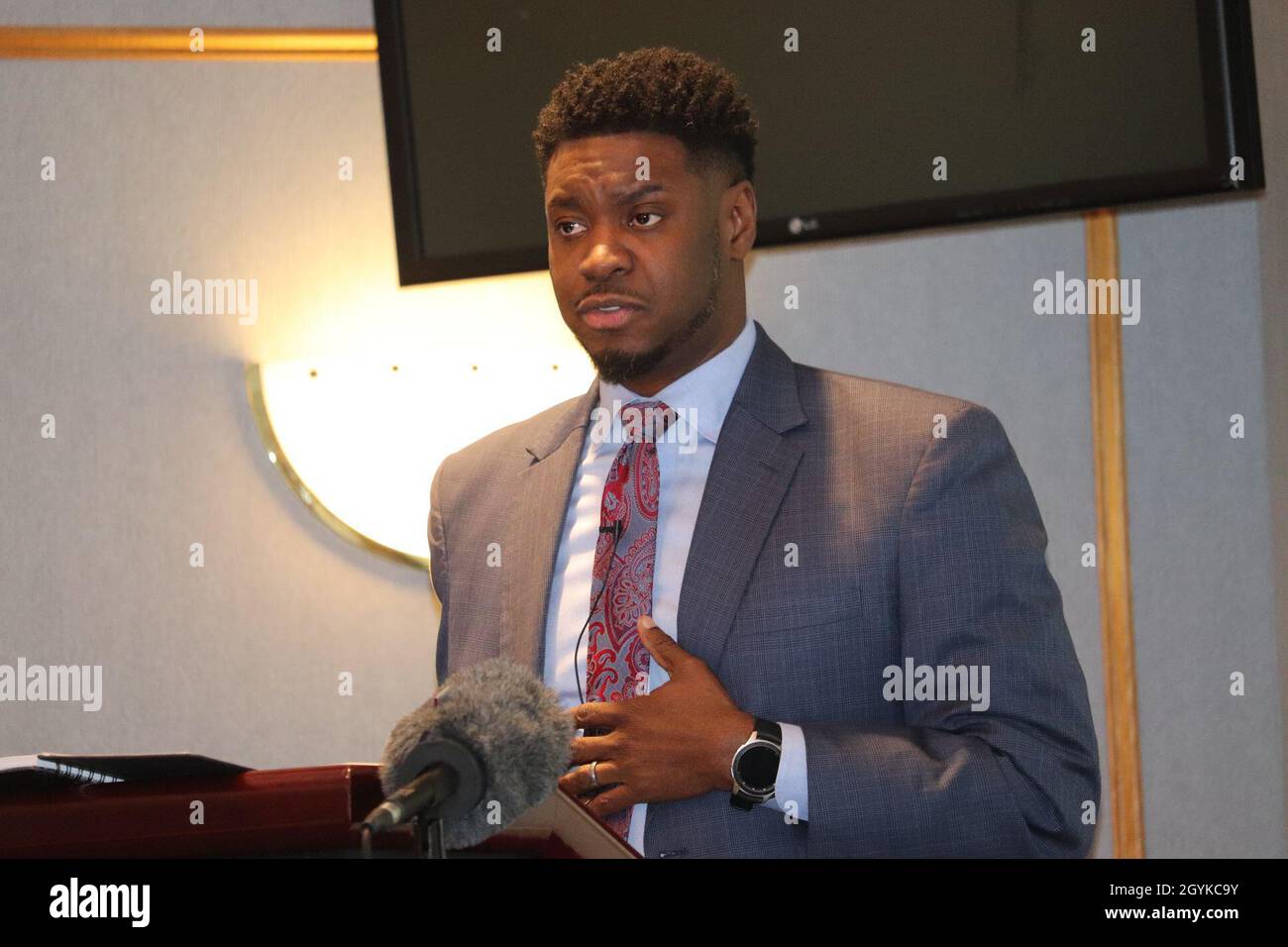 Rev. Everett Mitchell, who besides being a pastor is also a juvenile ...